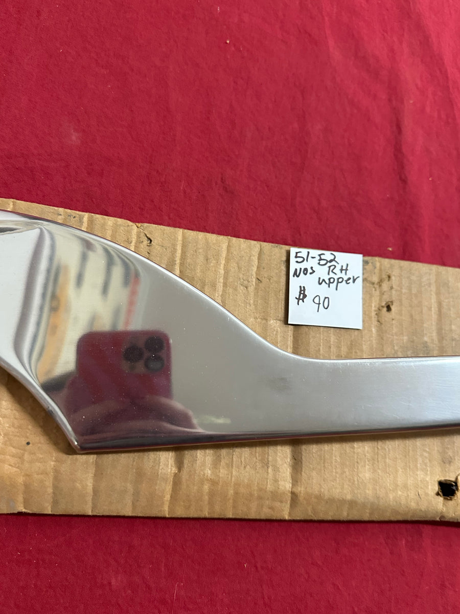 1951-52 CHEVROLET RH UPPER MOLDING – Forbush Vintage Auto Parts