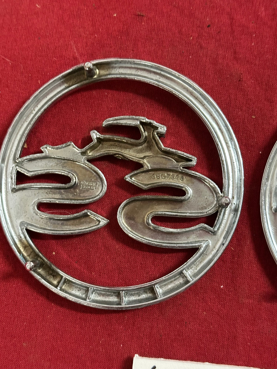 1963 CHEVROLET NOS IMPALA SS EMBLEMS – Forbush Vintage Auto Parts