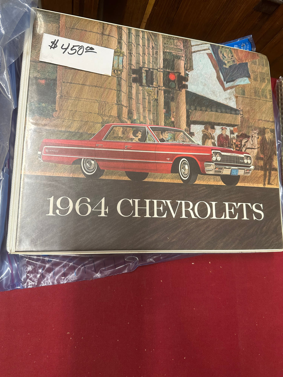 1964 CHEVROLET DEALERS ALBUM – Forbush Vintage Auto Parts