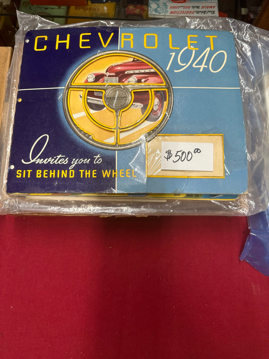 1940 CHEVROLET DEALERS ALBUM – Forbush Vintage Auto Parts