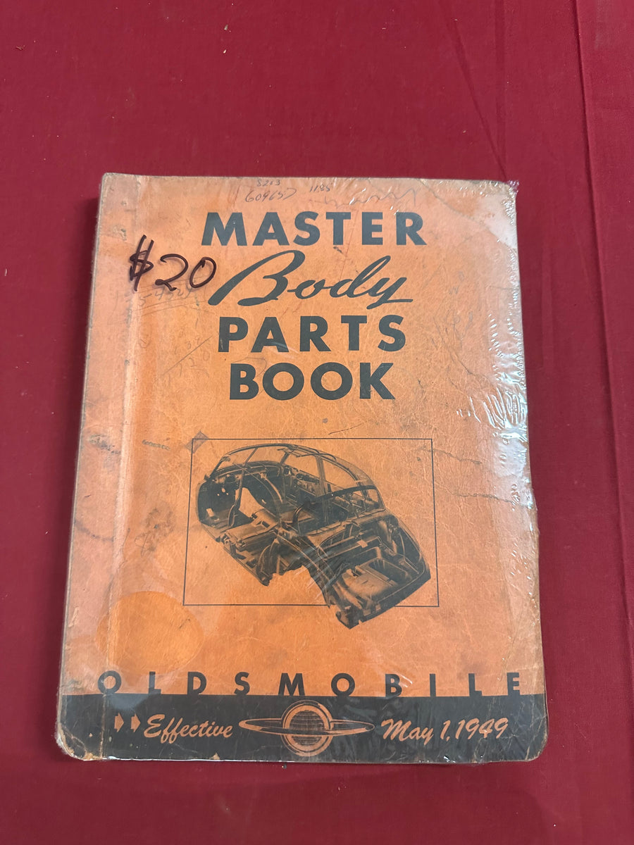 OLDSMOBILE MASTER BODY PARTS BOOK – Forbush Vintage Auto Parts