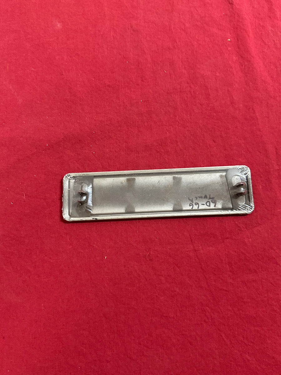 1960-66 CHEVROLET TRUCK RADIO DELETE PLATE – Forbush Vintage Auto Parts