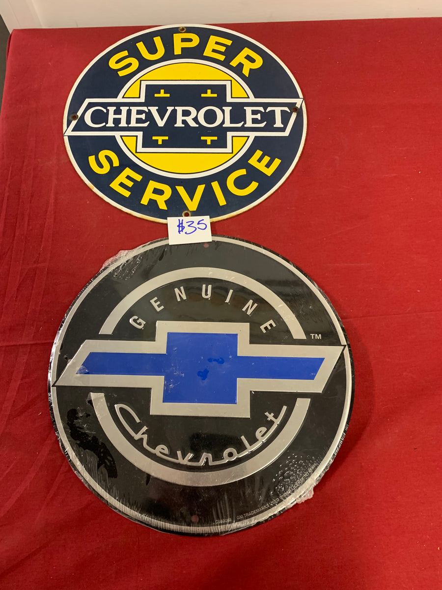 REPO CHEVROLET SIGNS – Forbush Vintage Auto Parts