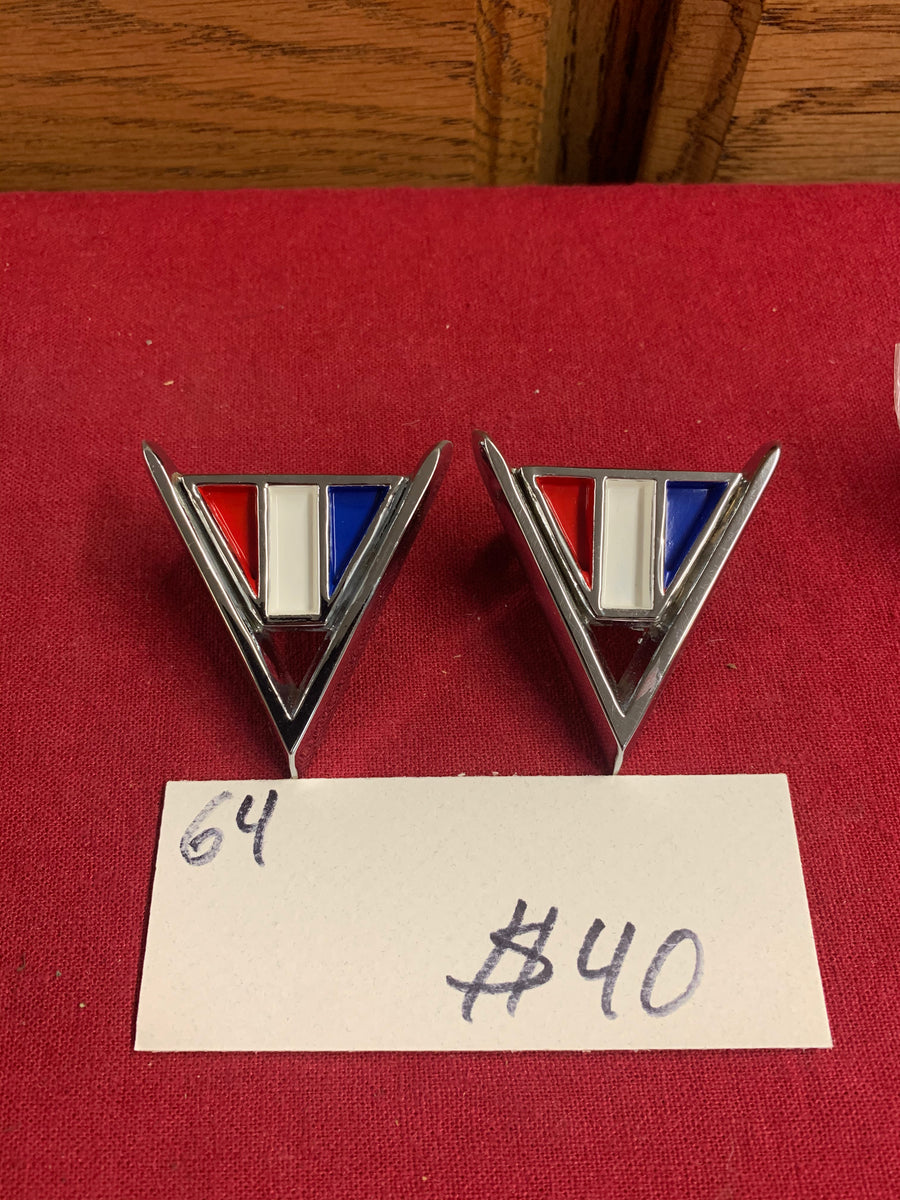 1964 CHEVROLET REPO EMBLEMS – Forbush Vintage Auto Parts